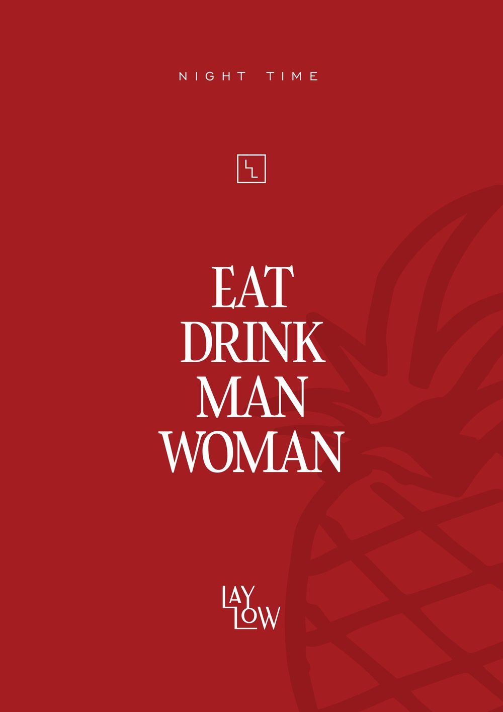 Dinner Menu — Lay Low