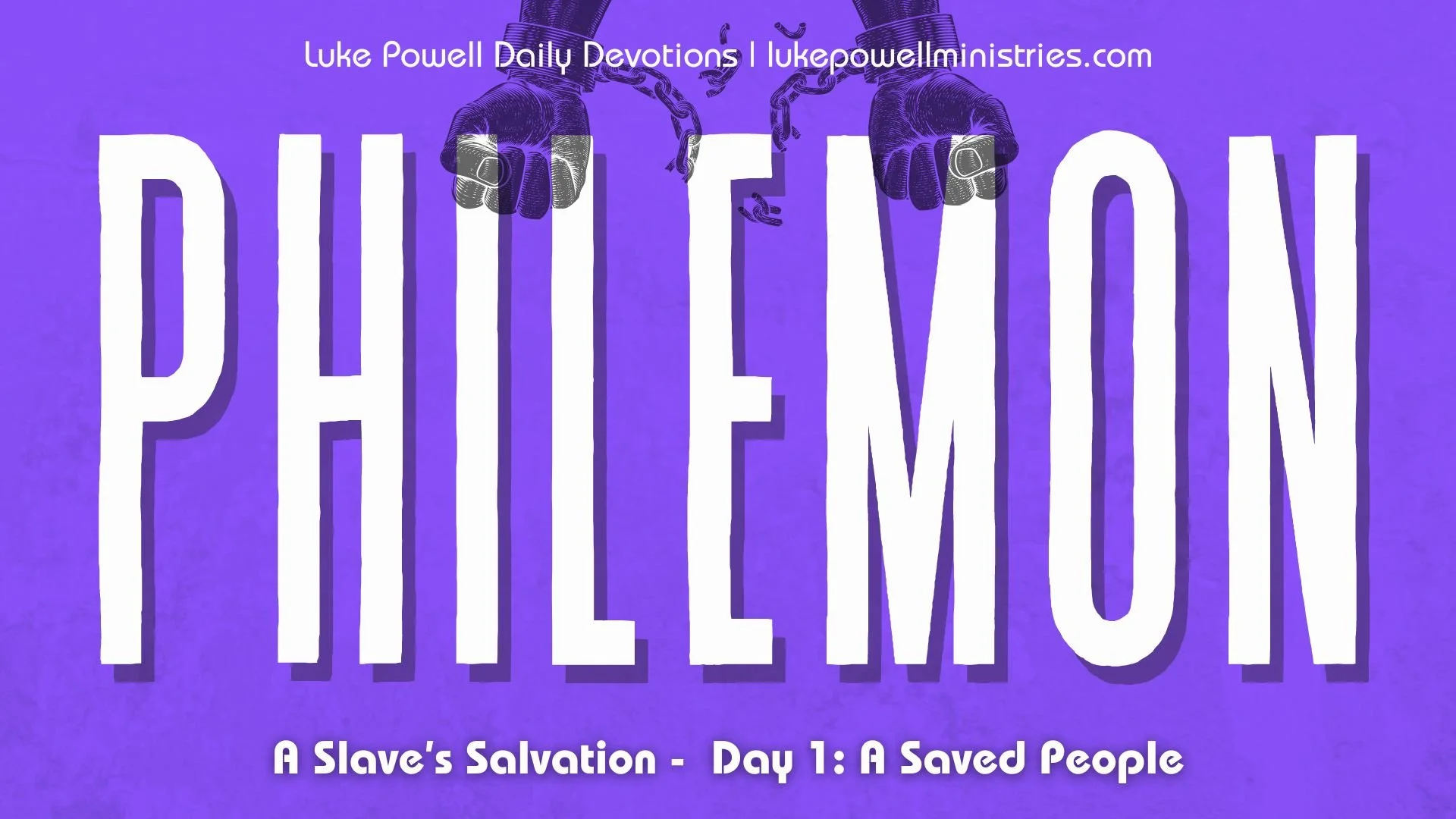Embrace Jesus' Saving Grace Today! — Luke Powell Ministries