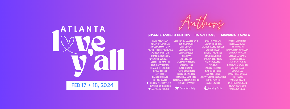 LOVE Y'ALL: Atlanta Romance Book Festival