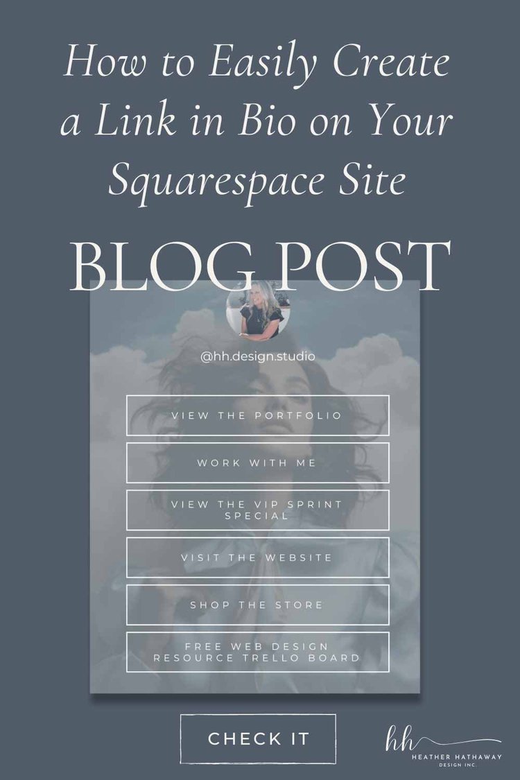 How to Easily Create a Link in Bio on Your Squarespace Site — Web ...