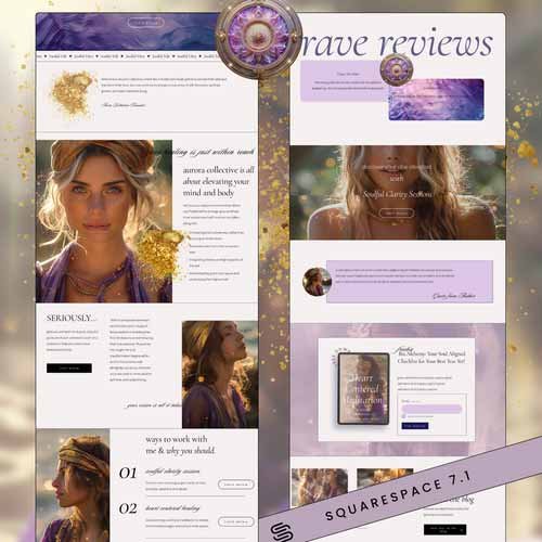 Sacred Online Space: Spiritual Website Design — Web Design and Branding ...