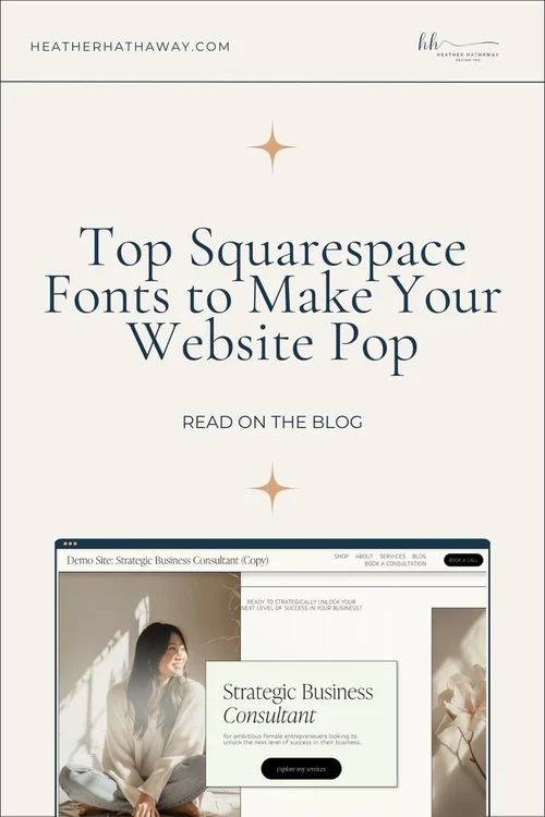 The Best Squarespace Fonts for Bold, Beautiful Headings — Web Design ...