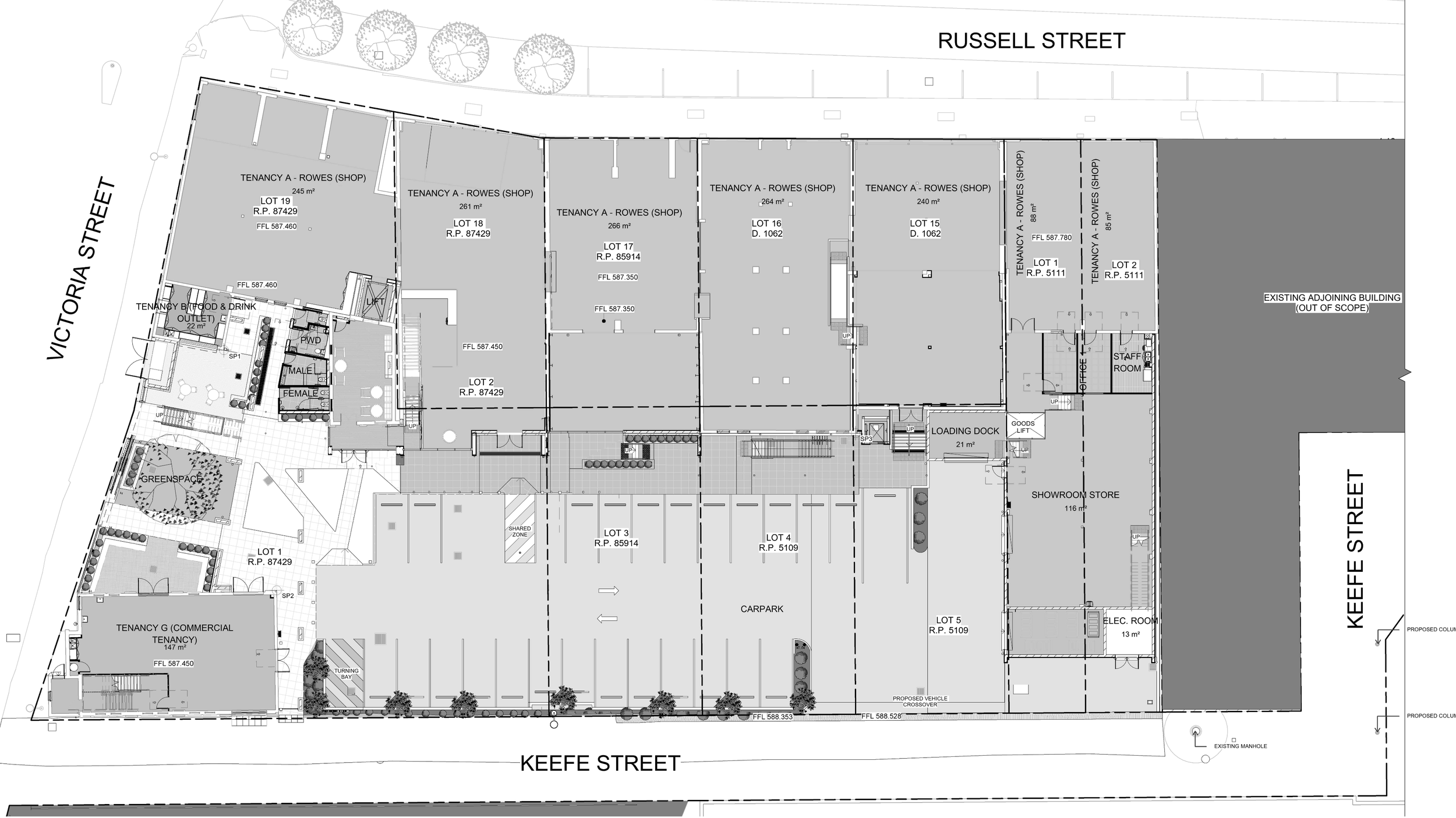 Floor Plans — Rowes Precinct