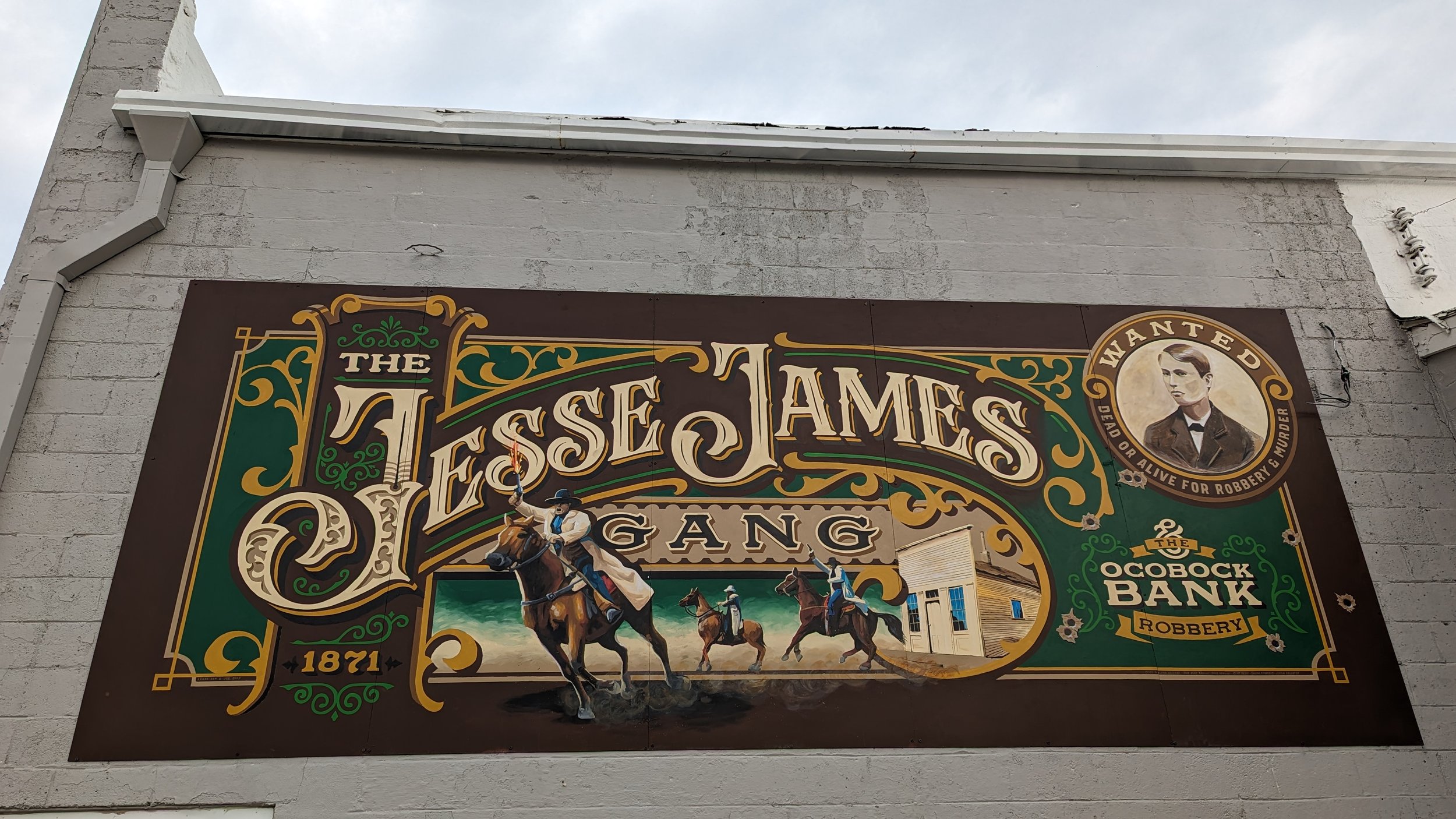 Jesse James Robbery — Iowa's Wayne County Culture Trail