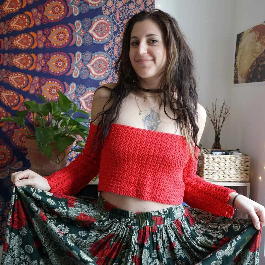 Mabon Halter Top Crochet Pattern — Bloodimaryart