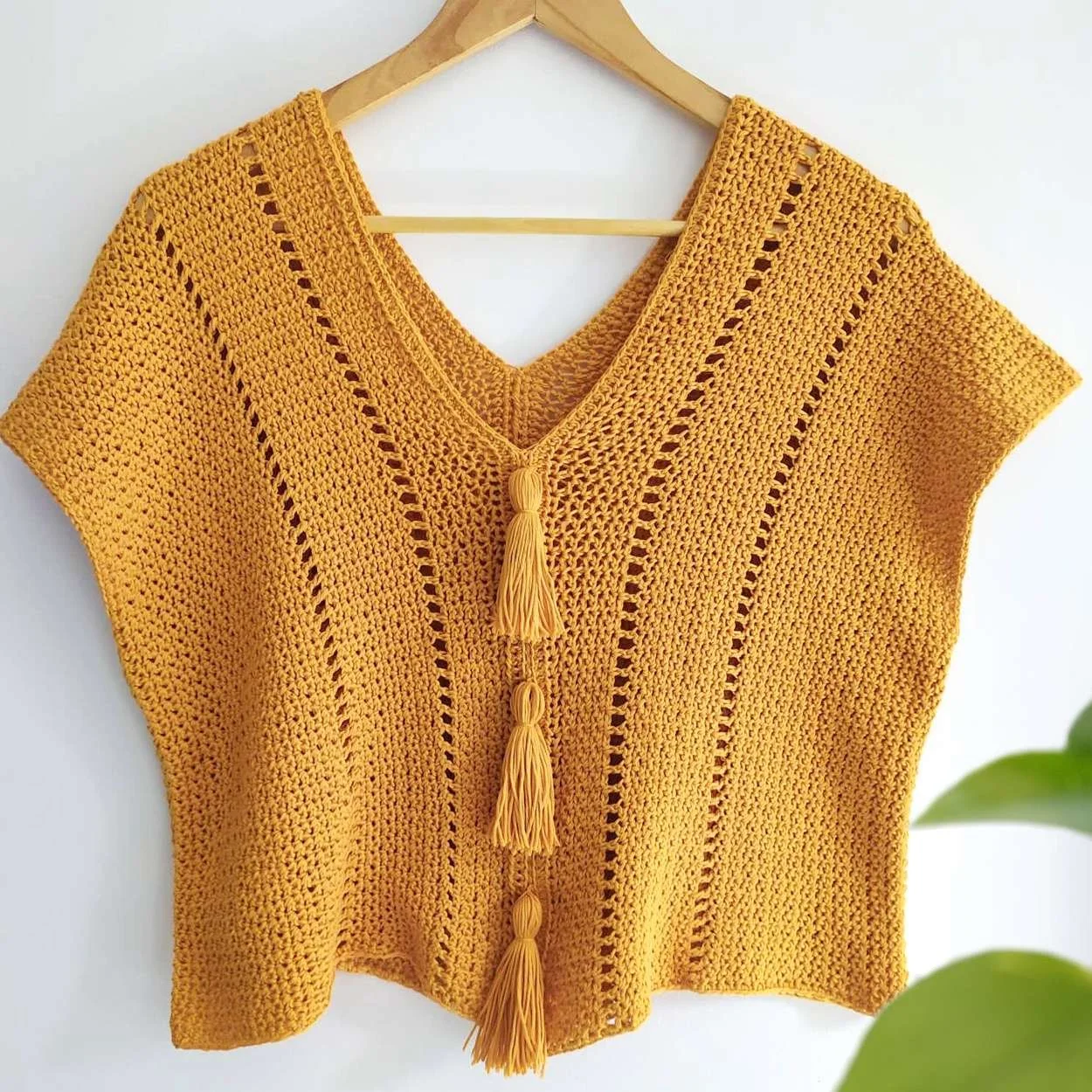 Gaia Top Crochet Pattern — Bloodimaryart