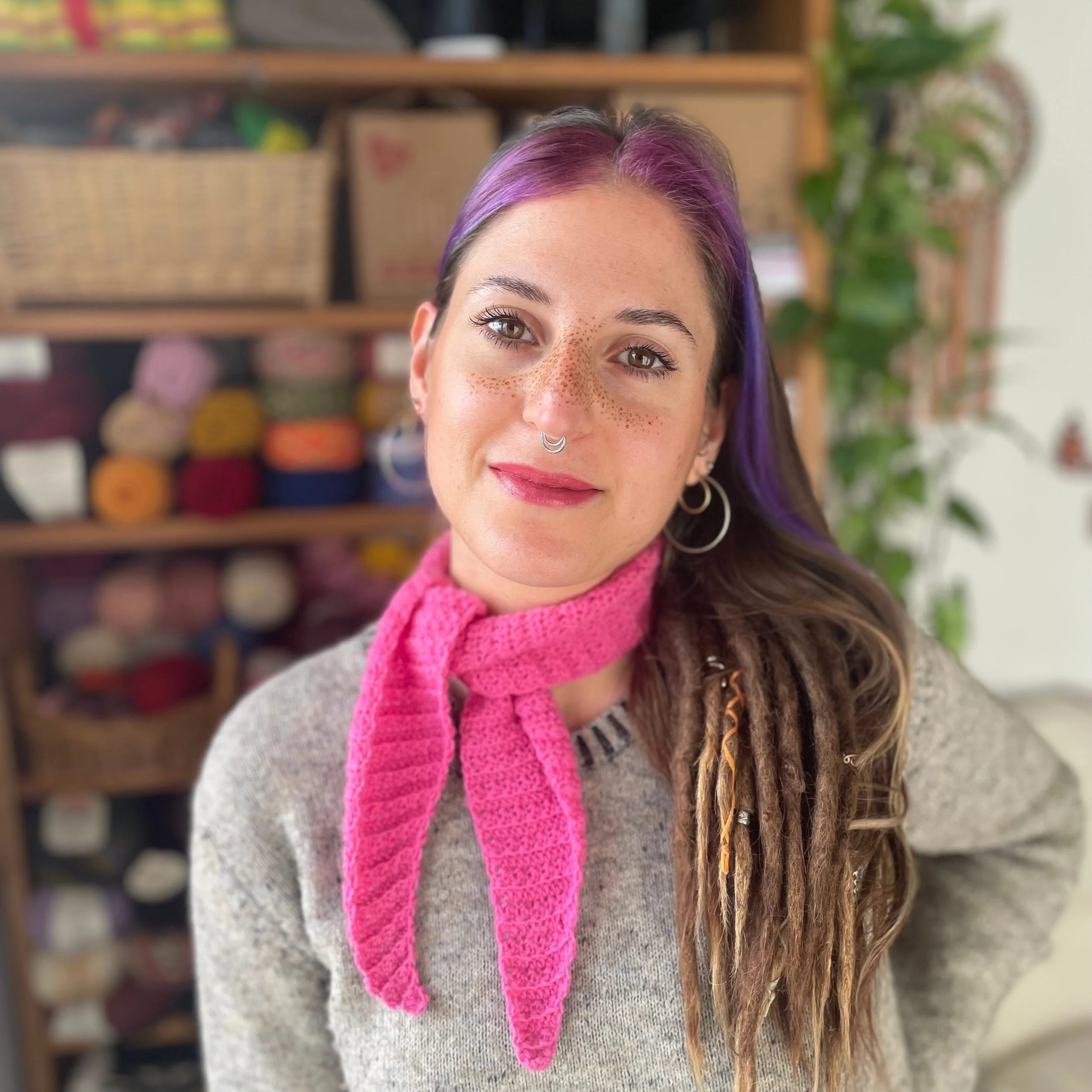 Crochet Mini Scarf FREE PATTERN | Neckerchief Tutorial — Bloodimaryart