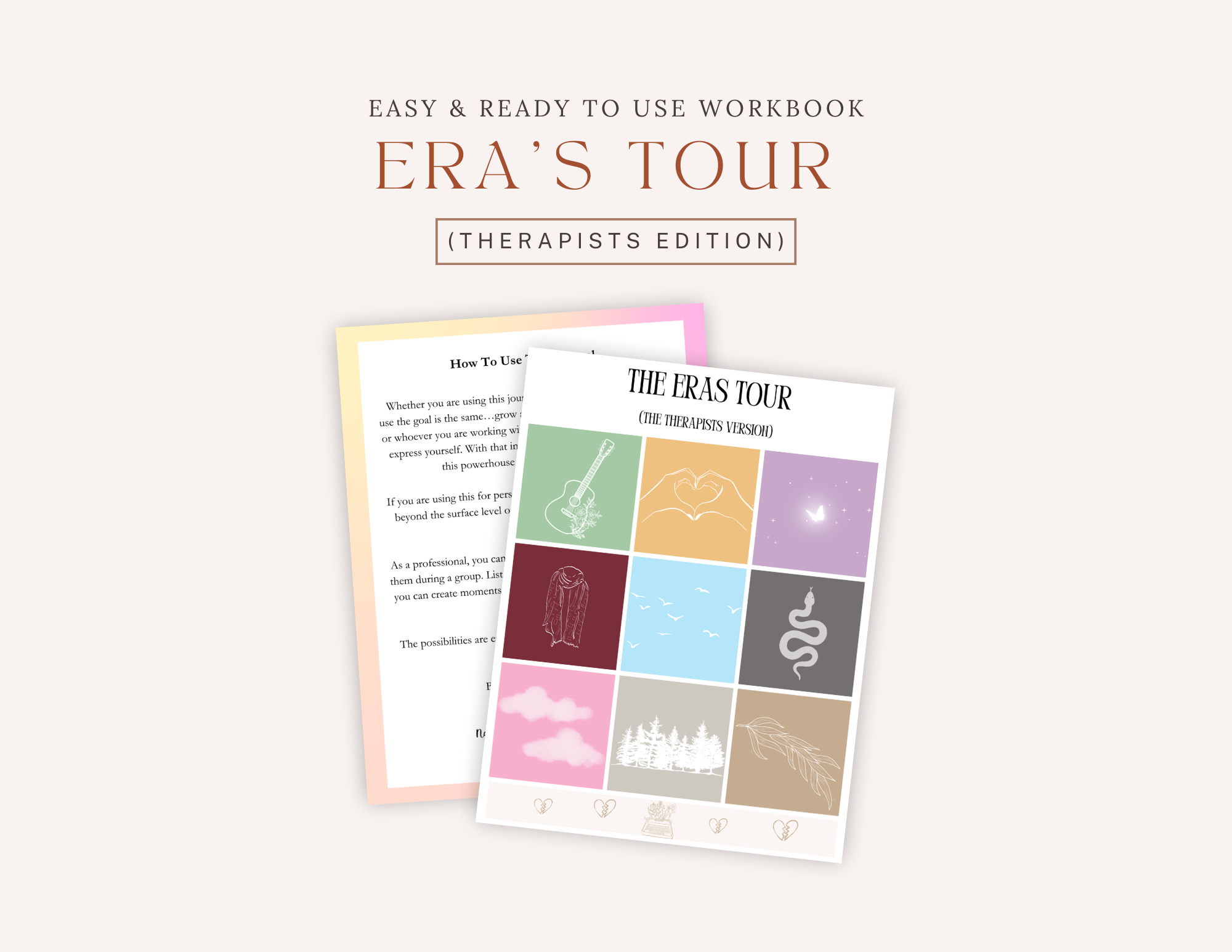ERAS TOUR COMPLETE JOURNAL (All 11) — The Theraplace