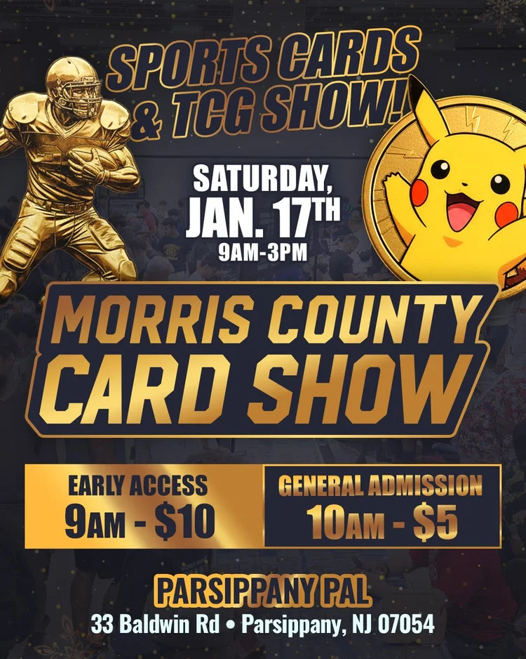 Events | Join the Card Show Today — Morris County Card Show