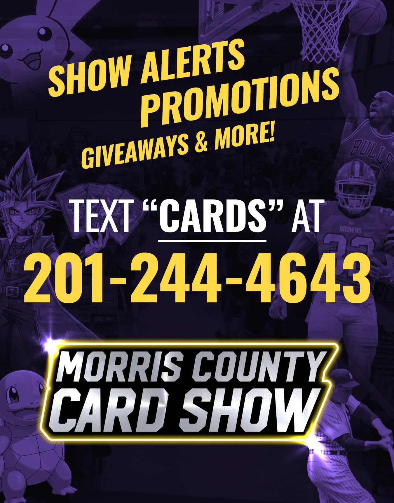 Morris County Card Show | Join the Card Collecting Experience Today