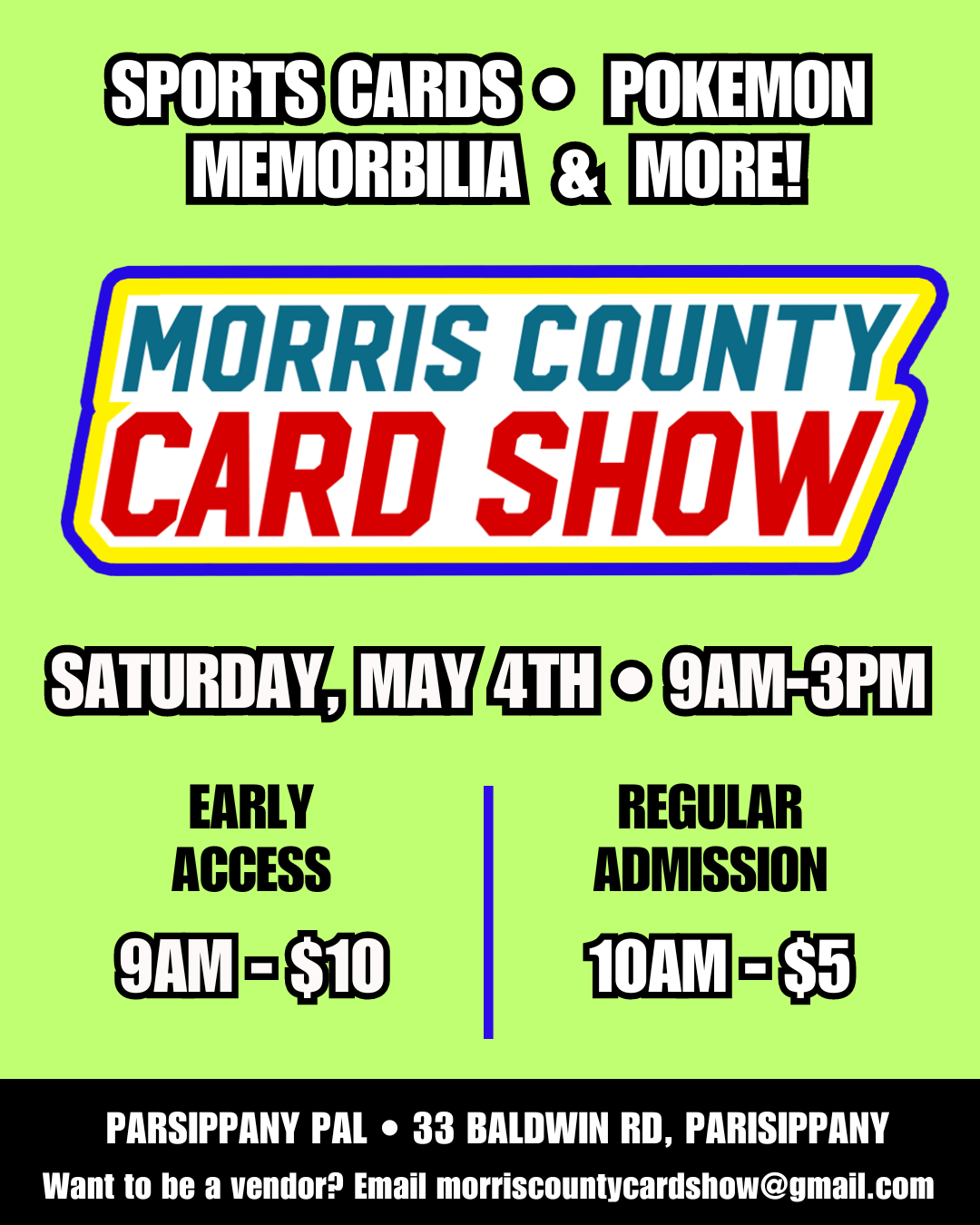 Morris County Card Show