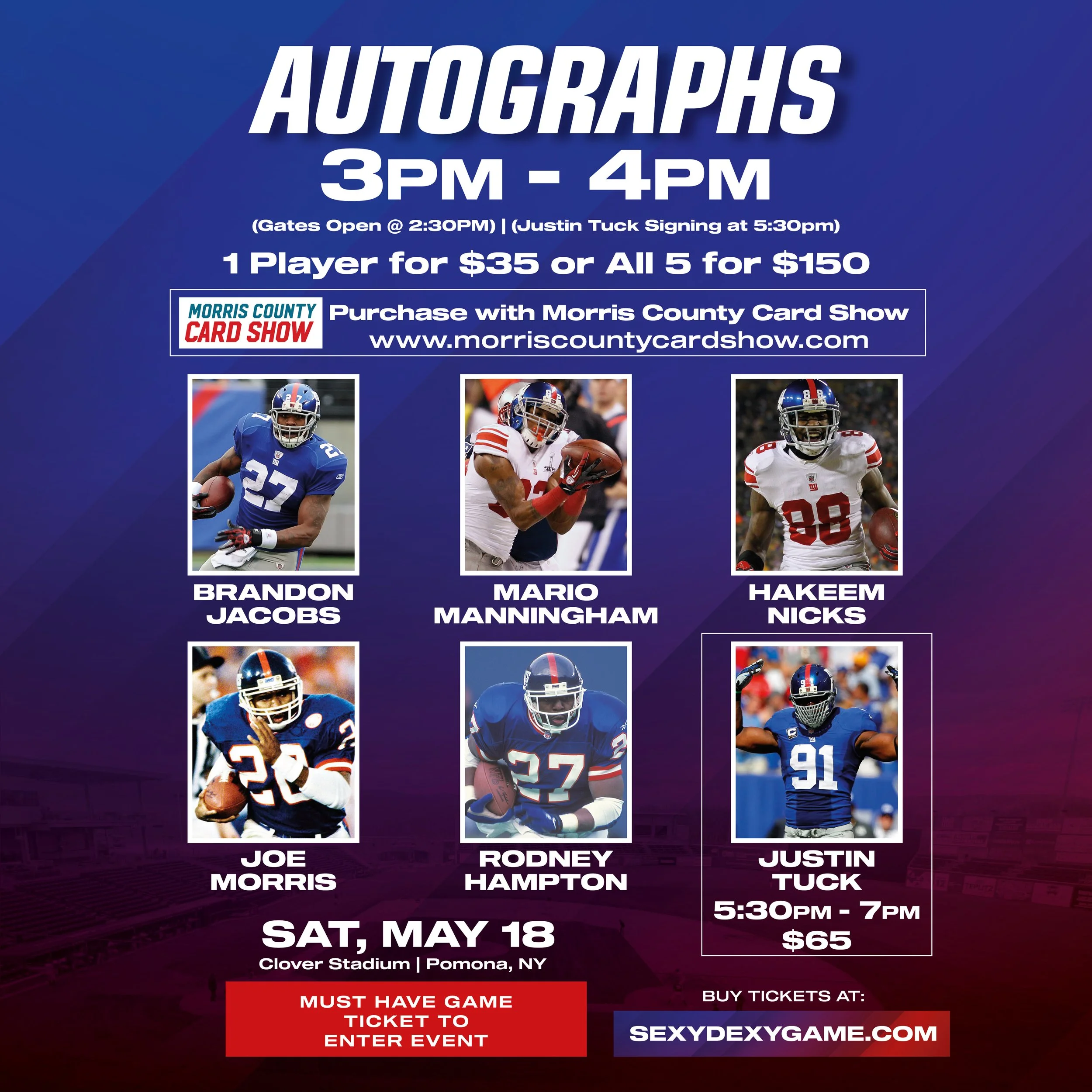 Morris County Card Show