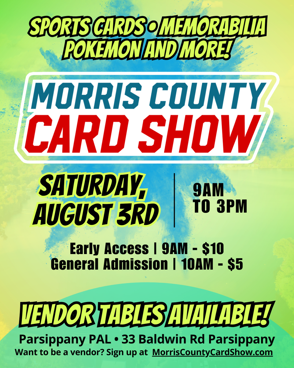 Morris County Card Show