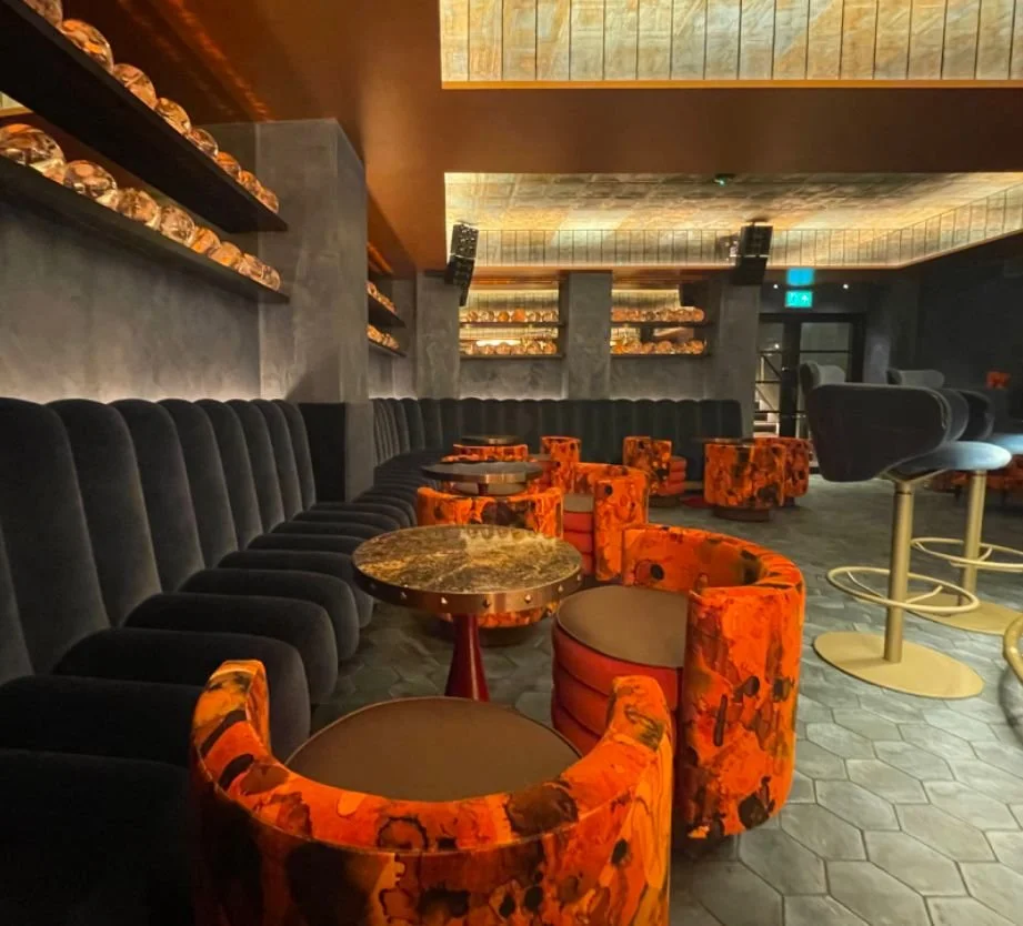 Dial8, Chateau Denmark, Soho — Marmo Designs Venetian Plastering