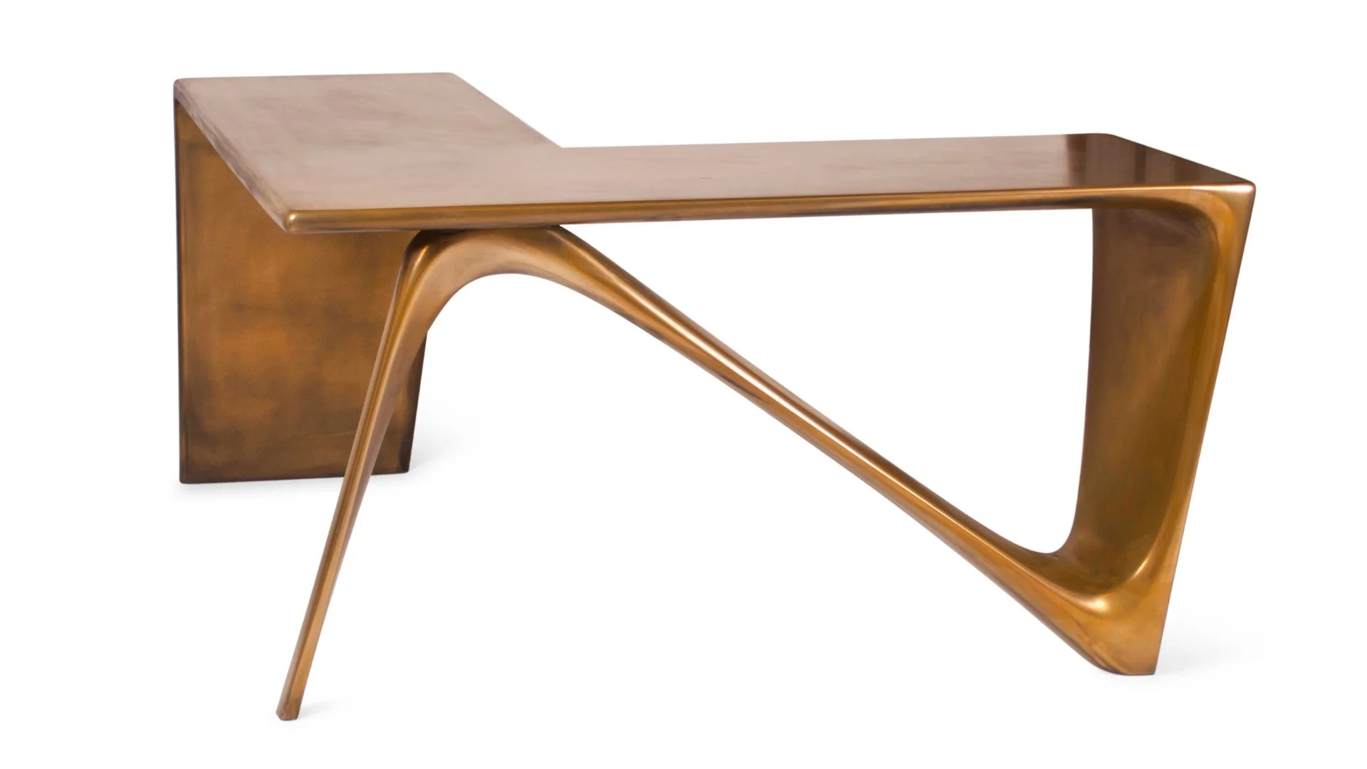 Luxury L-Shaped Desk with Sculptural Curves – Astra L-Shape by Amorph ...
