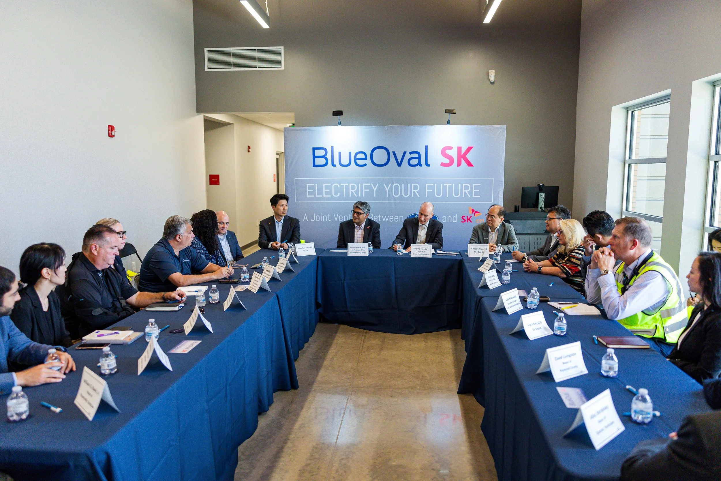 U.S. Department of Energy Visits BlueOval SK Tennessee — BlueOval SK