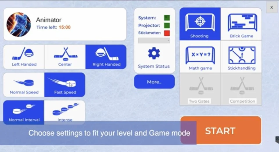 Hockey Shooting Simulator — Hockey Gyms