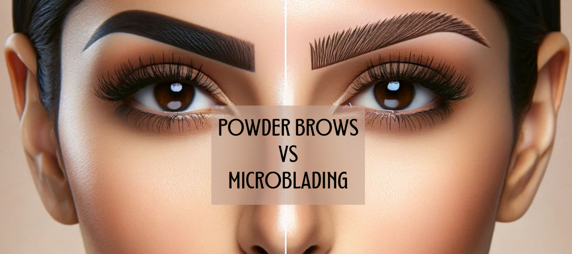 Powder Brows vs. Microblading — Timeless Beauty's