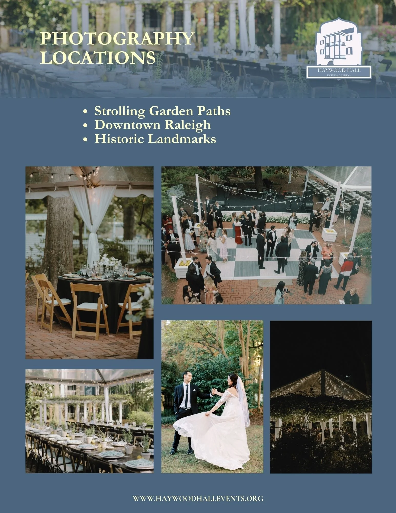 Thank You Page — Haywood Hall