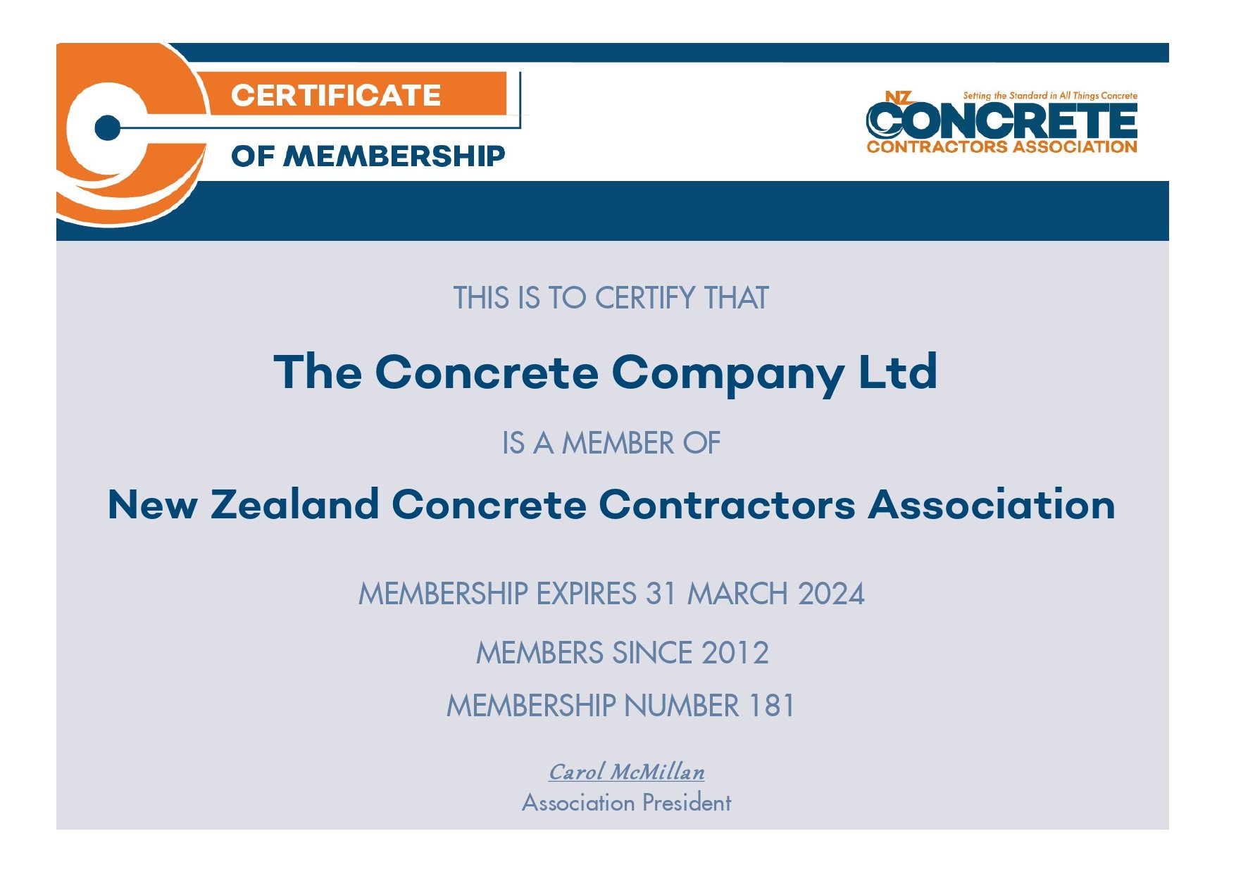 About Us — The Concrete Company