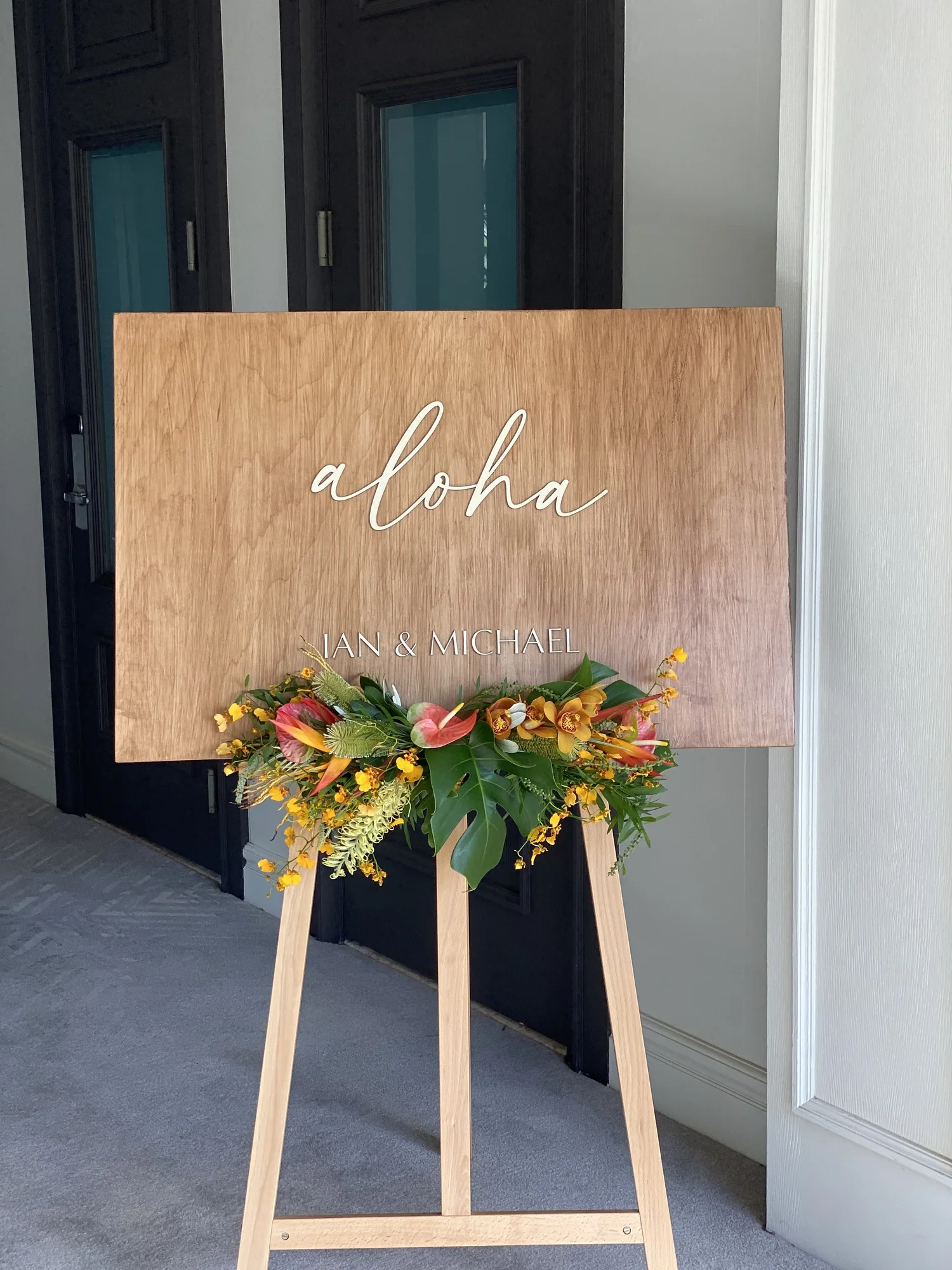 Wedding & Event Signage — Island Celebrations Hawaii