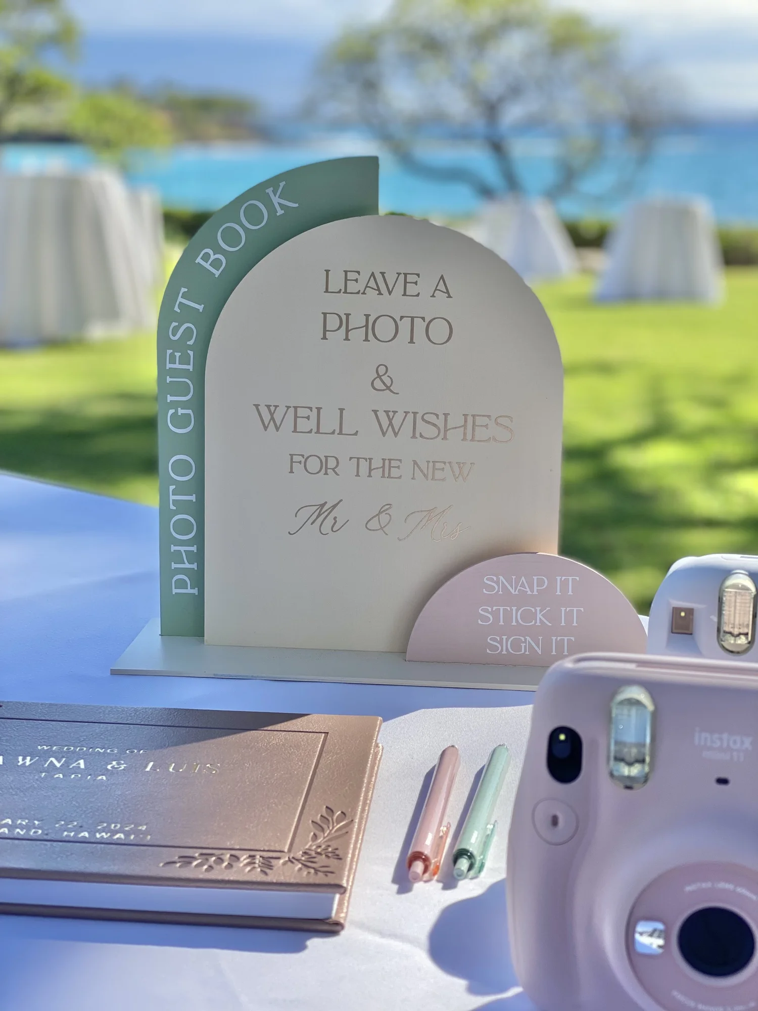 Wedding & Event Signage — Island Celebrations Hawaii