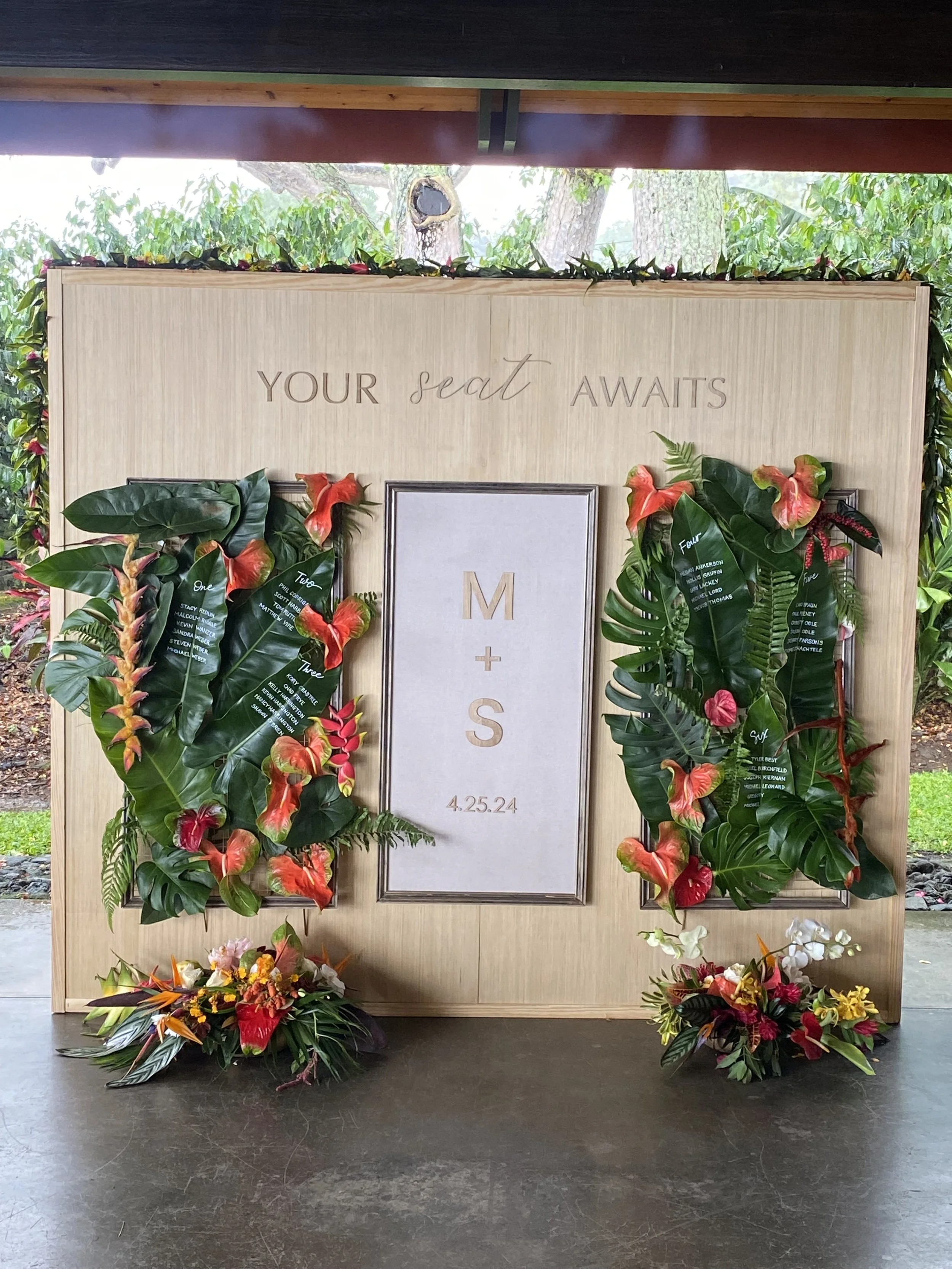 Wedding & Event Signage — Island Celebrations Hawaii