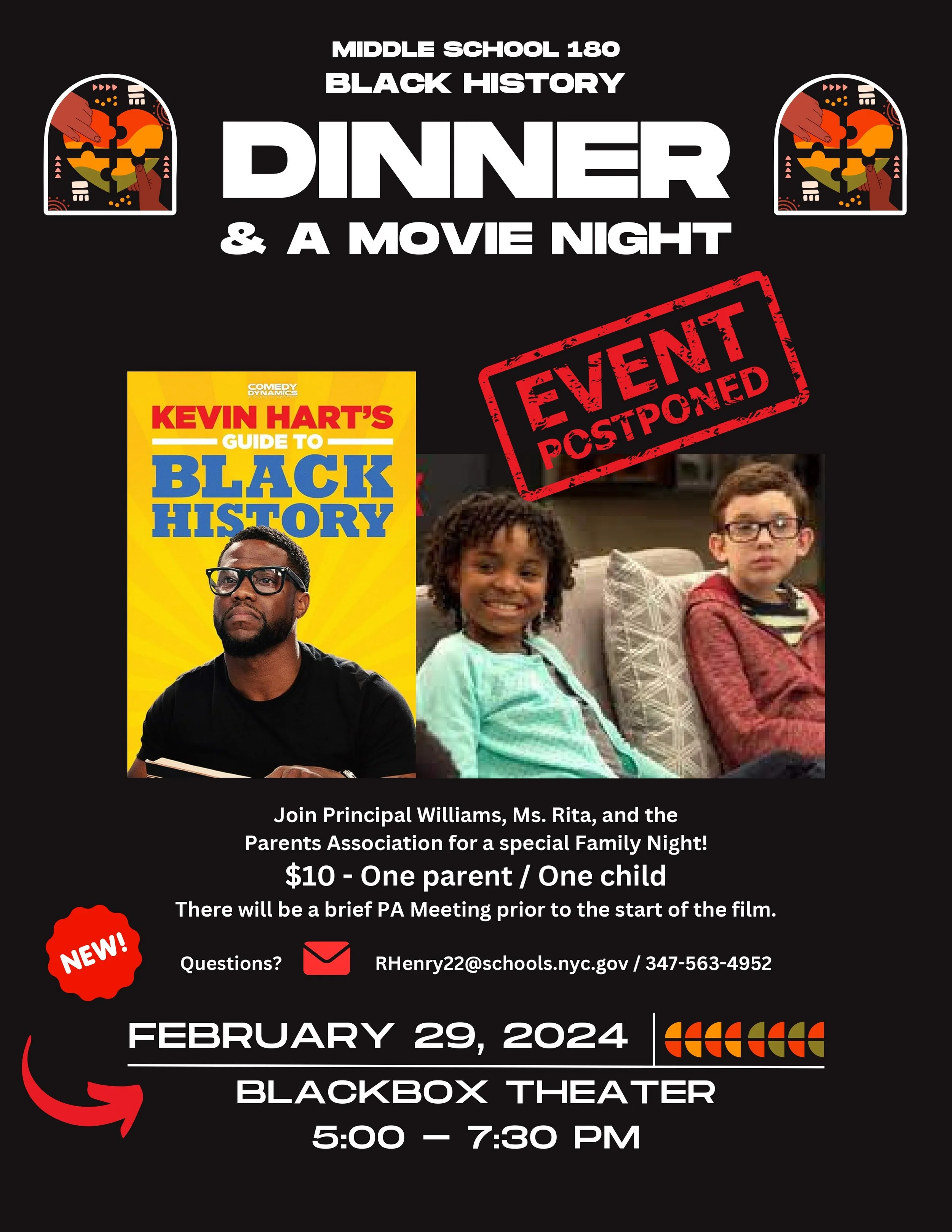 Calendar/Events — M.S. 180 Dr. Daniel Hale Williams