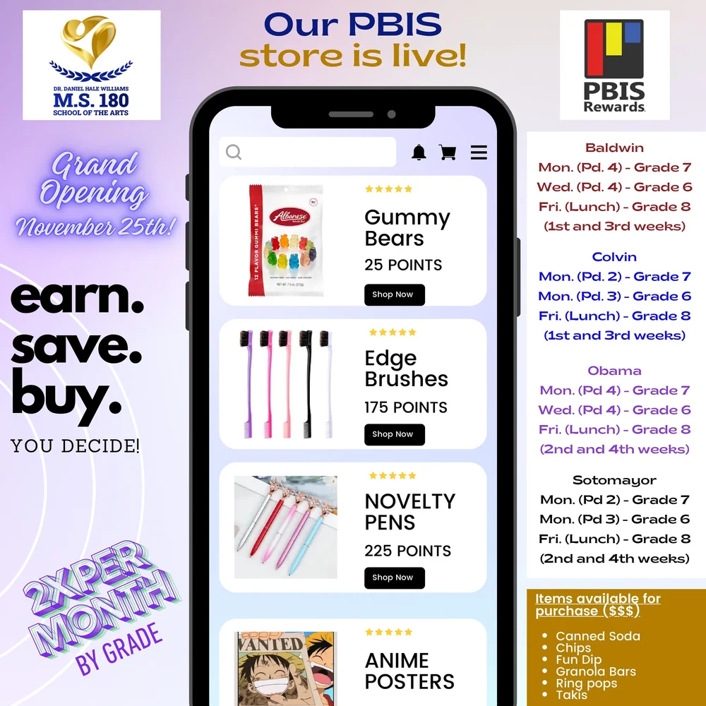 M.S. 180 Dr. Daniel Hale Williams