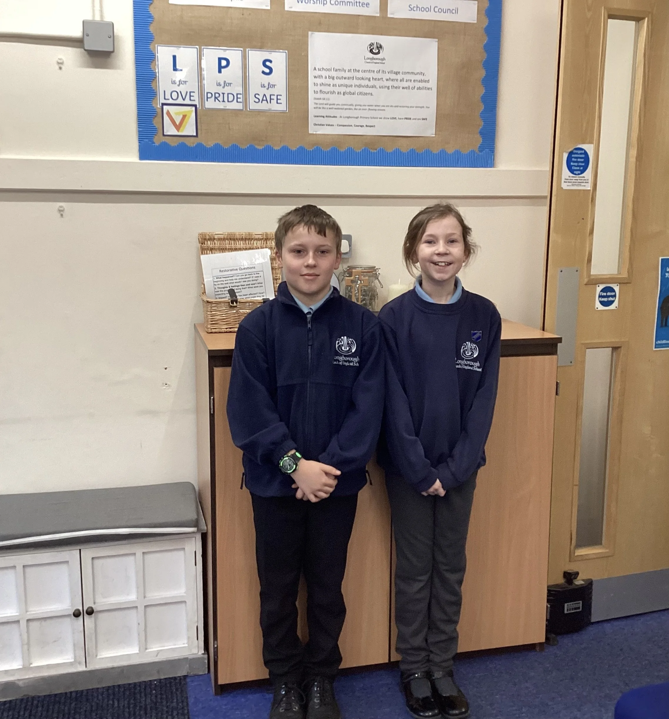 Head Pupils | Longborough Primary School