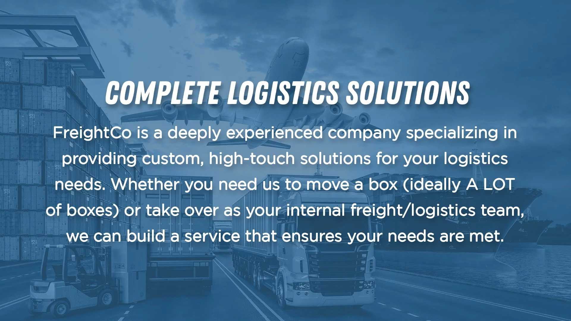 FreightCo Solutions