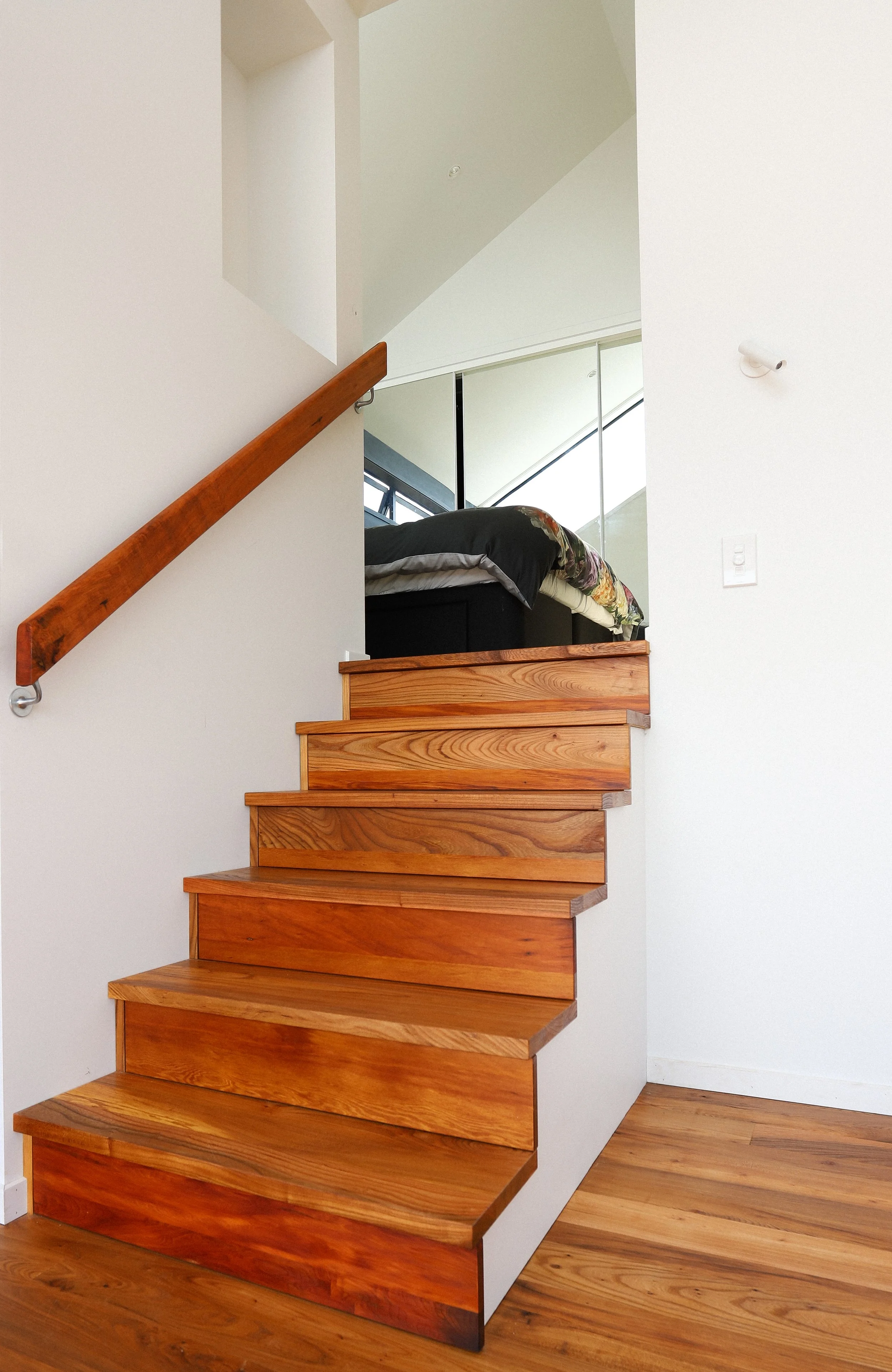 Timber Staircase with Integrated Drawers | The Custom Space