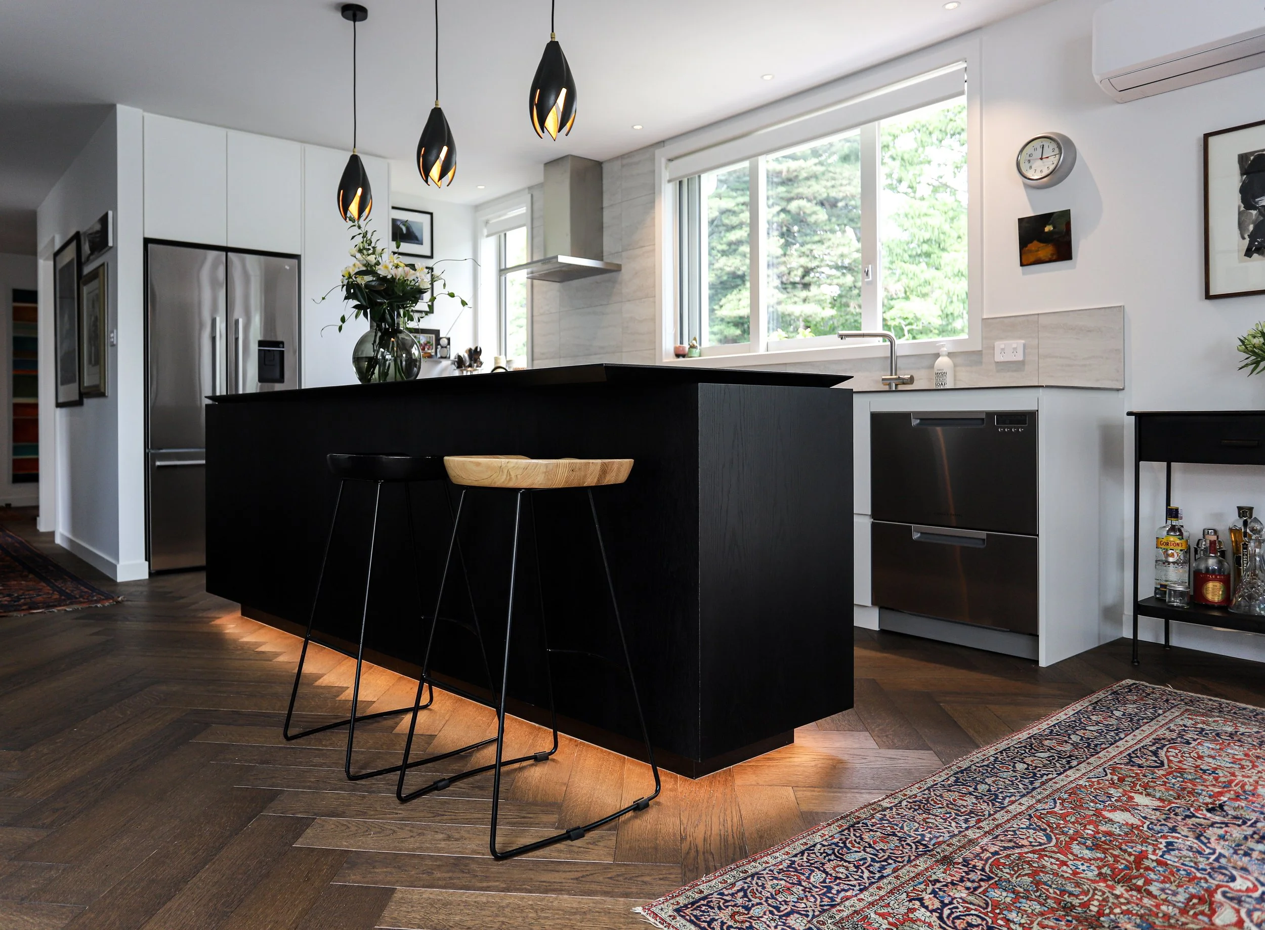 Modern contemporary custom kitchen by The Custom Space