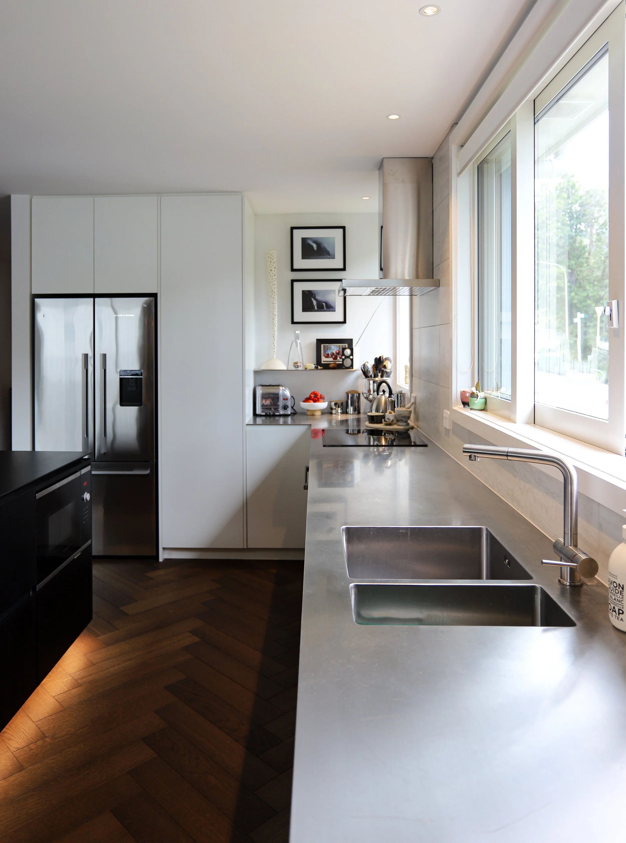 Modern contemporary custom kitchen by The Custom Space