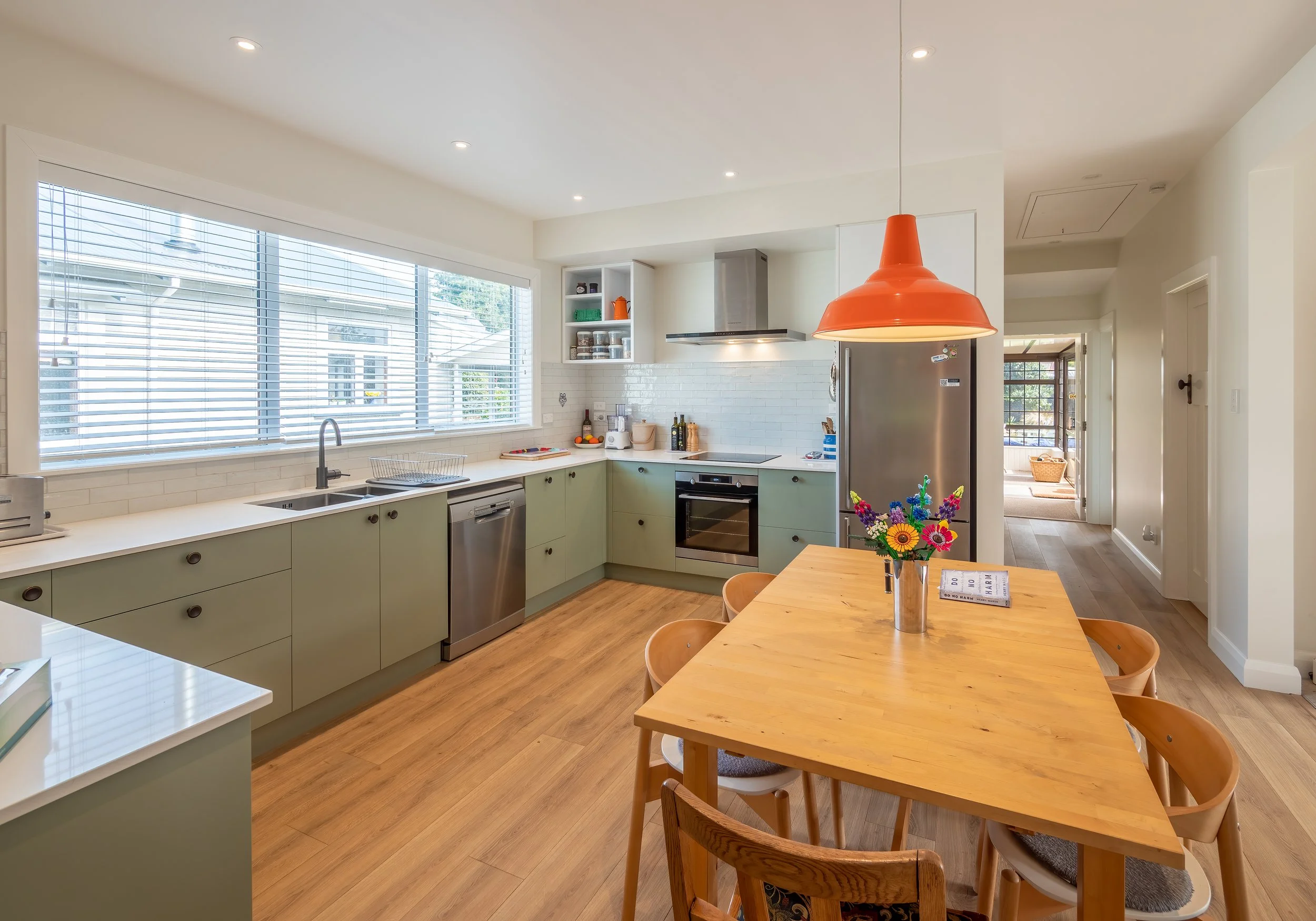 Bright, Funky Retro Kitchen