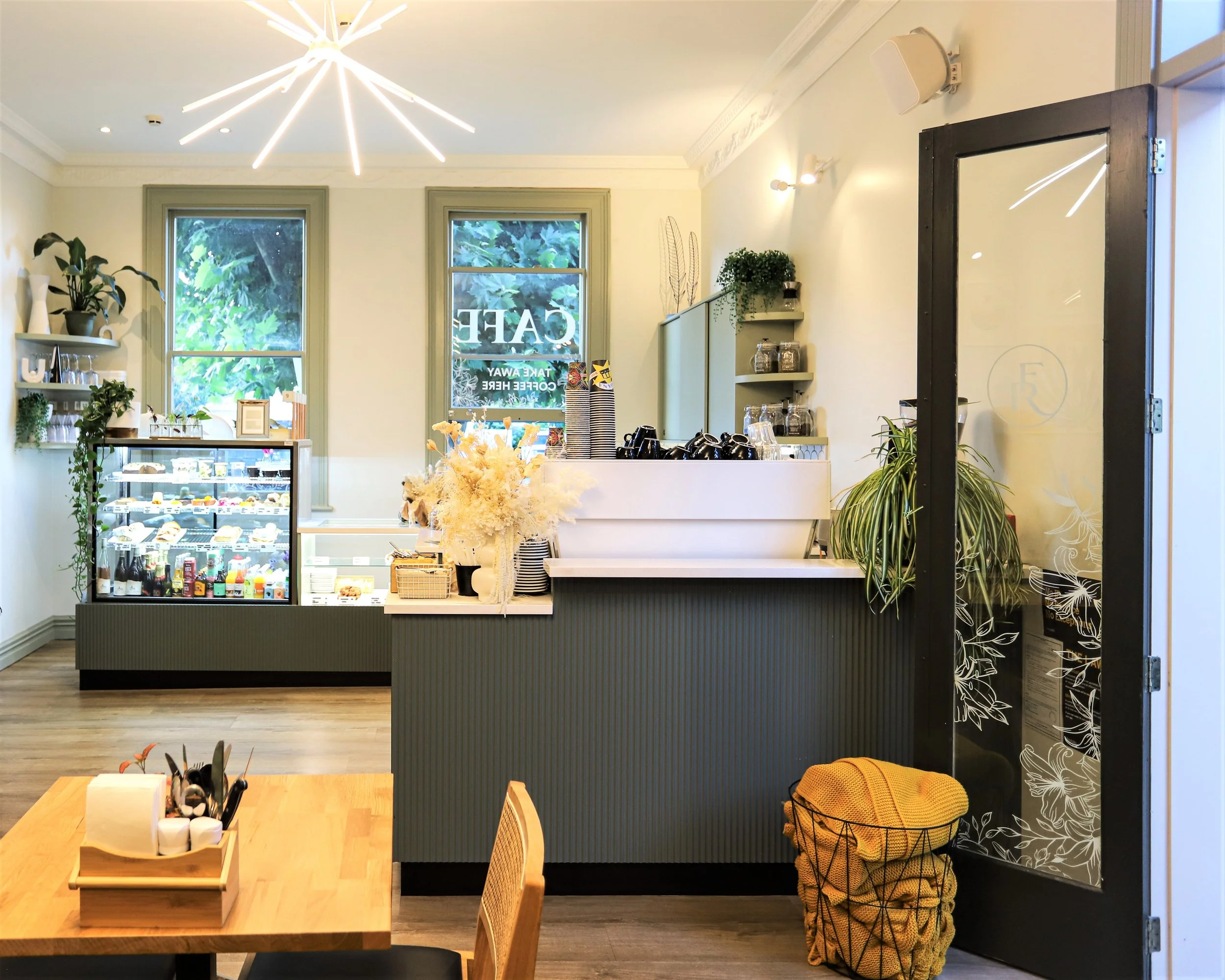The Function Room Cafe Fit-Out by The Custom Space NZ