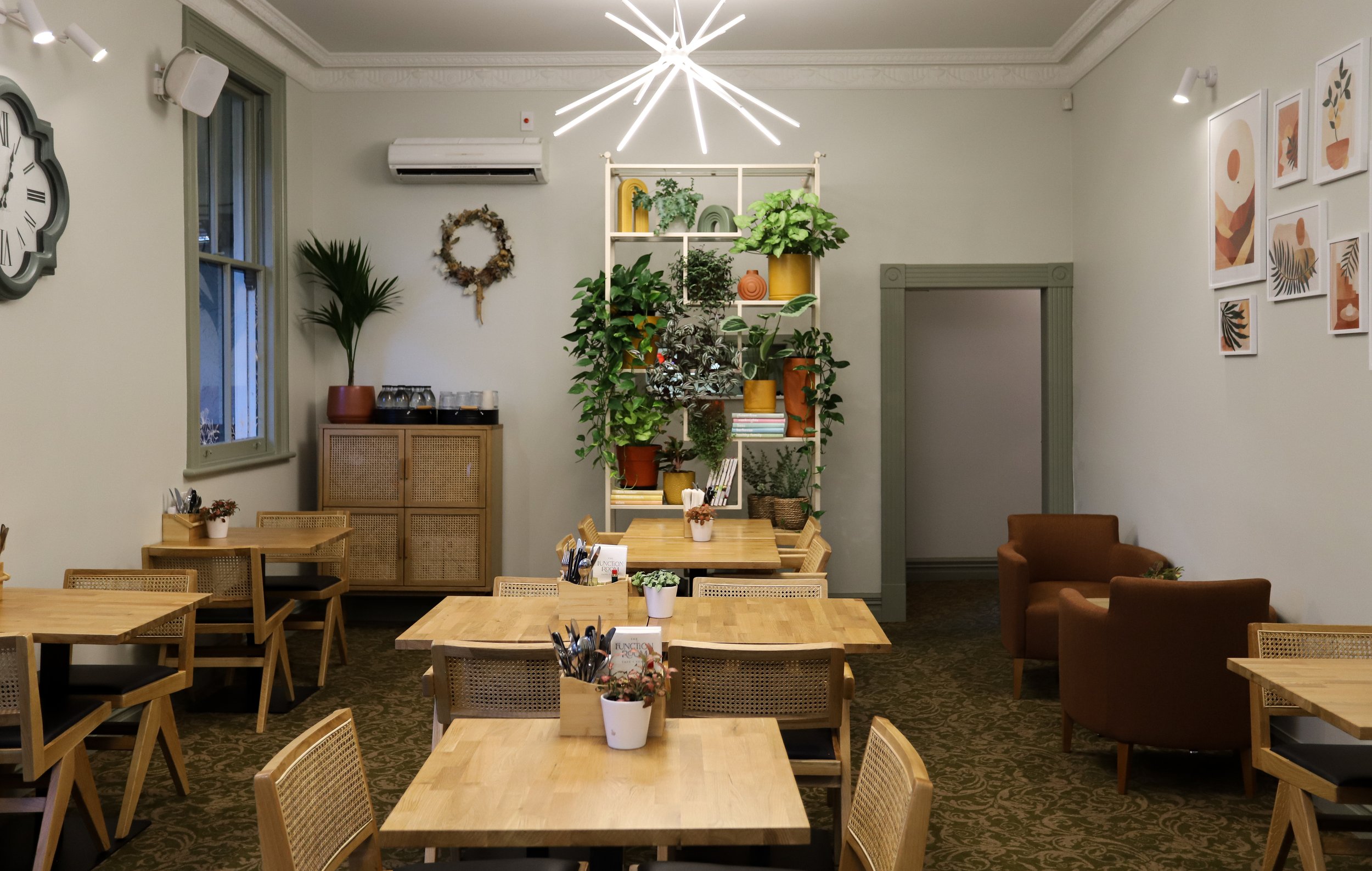 The Function Room Cafe Fit-Out by The Custom Space NZ