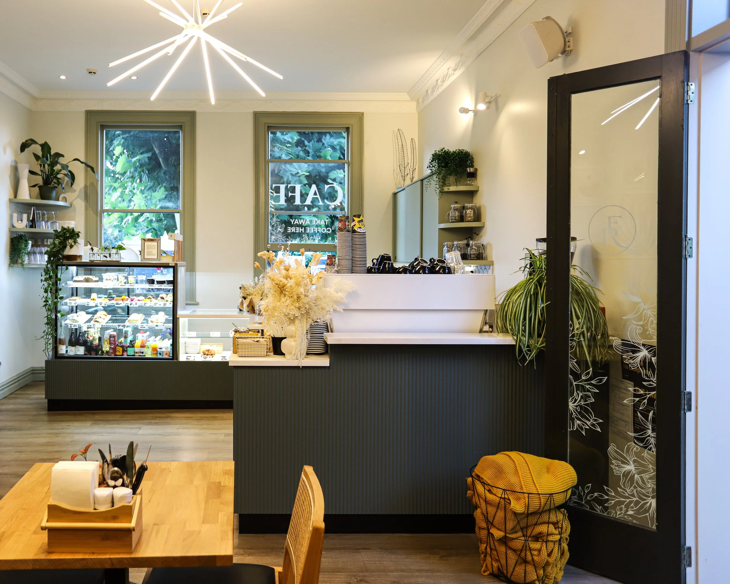 The Function Room Cafe Fit-Out by The Custom Space NZ