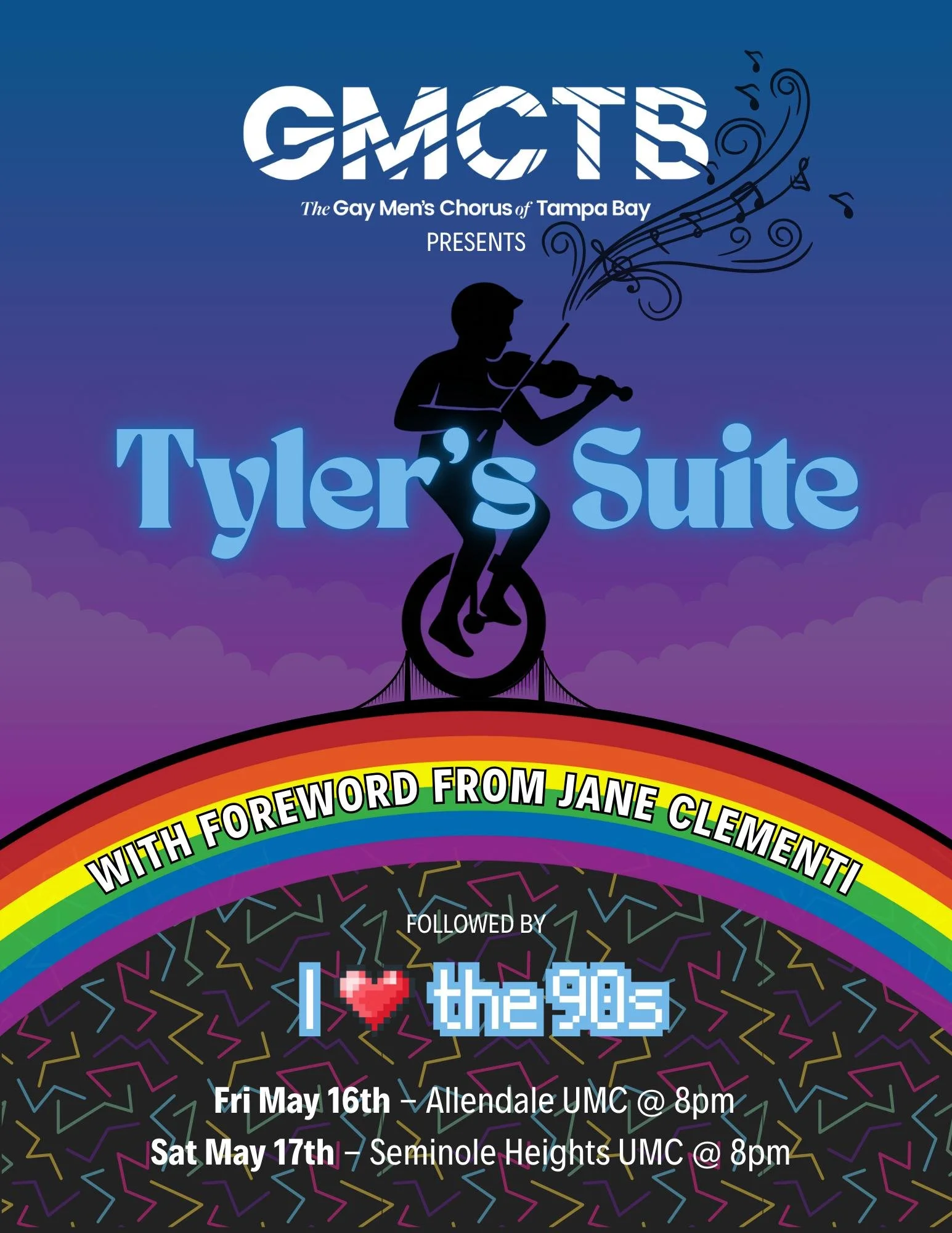 Tyler Suite & I Love the 90s — Gay Men's Chorus of Tampa Bay