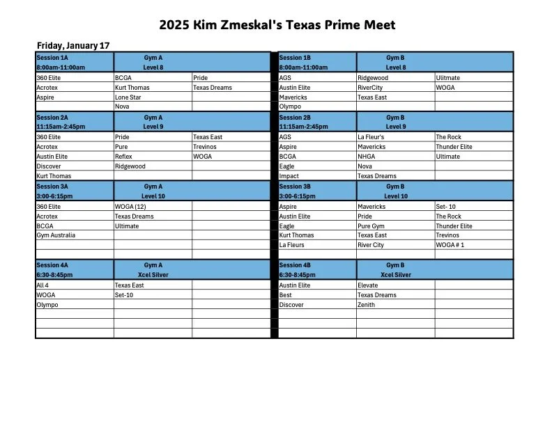 Texas Prime Meet