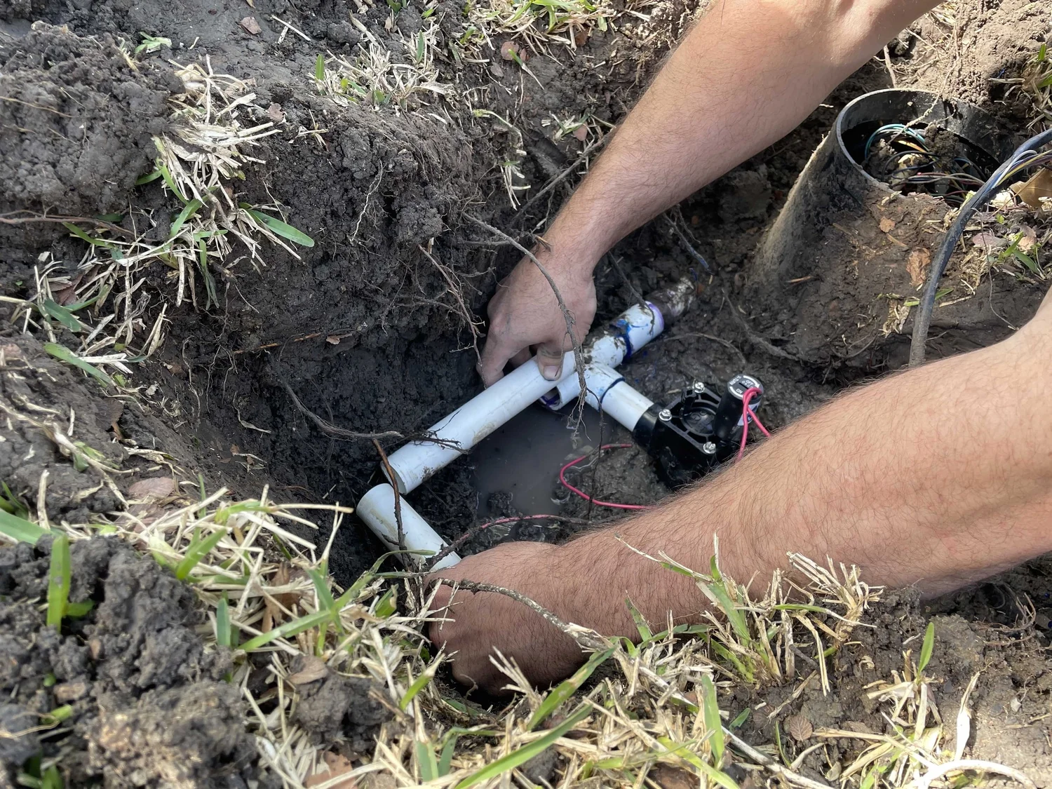 Sprinkler Repair - Services - Lux Texas Landscaping