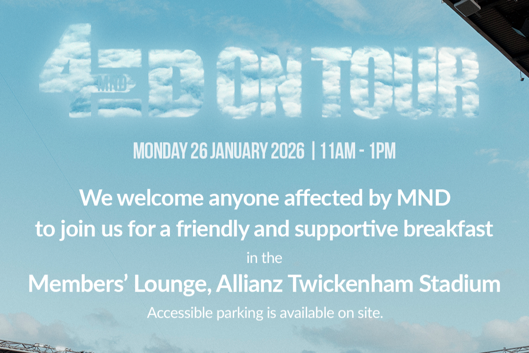 4ED Breakfast for people affected by MND — INS