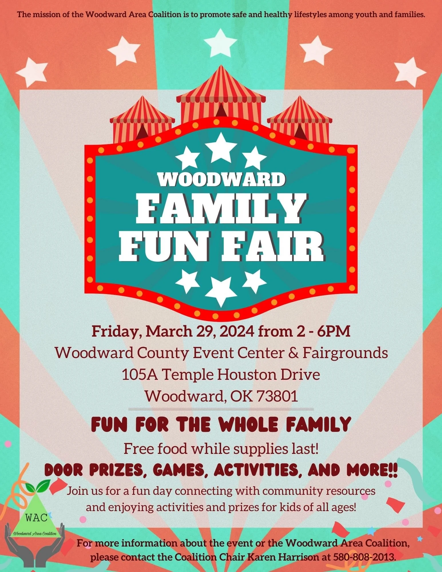 Woodward Public School Family Fun Fair — Woodward County Event Center