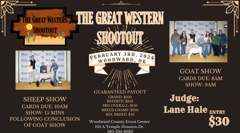 Great Western Shootout — Woodward County Event Center