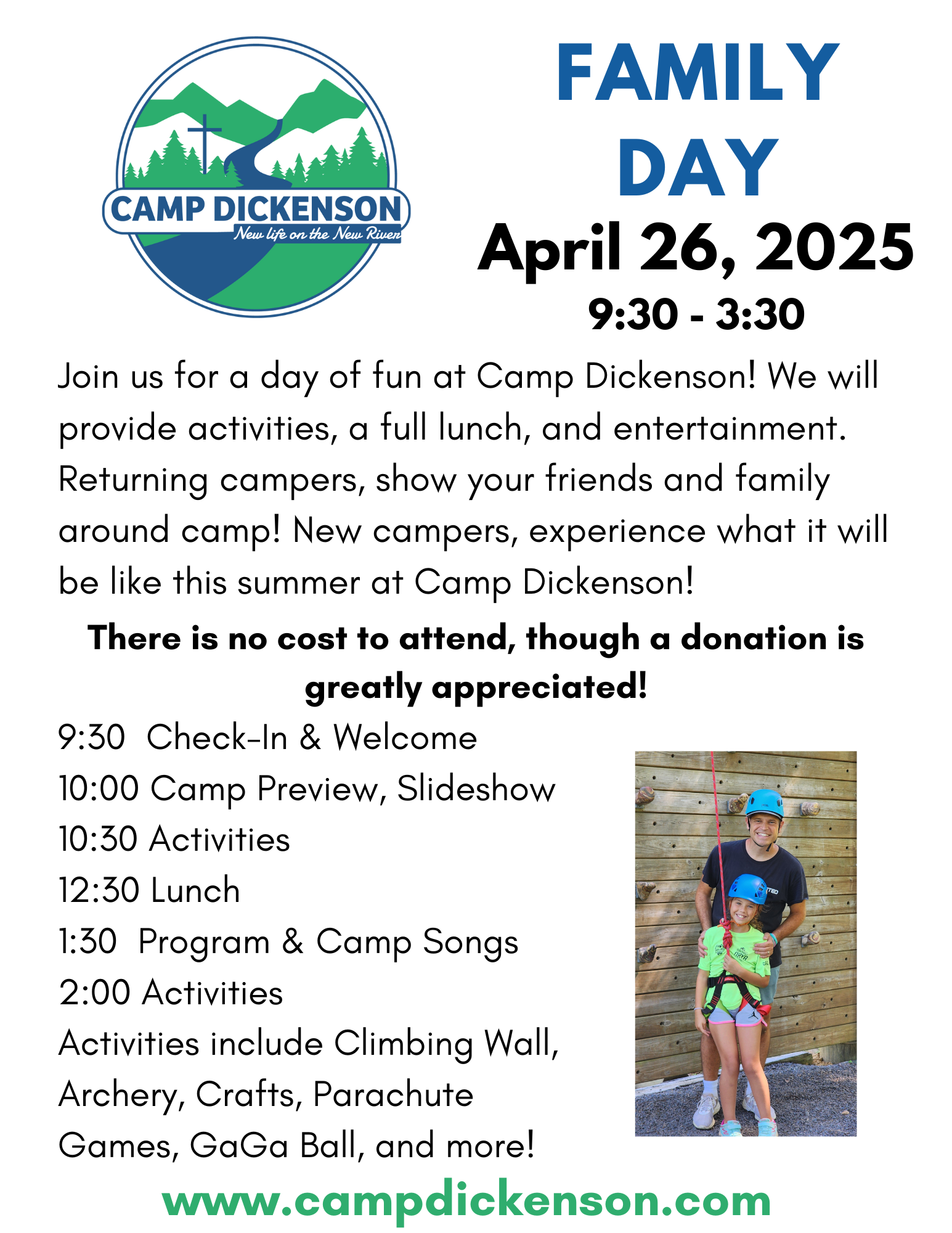 Family Day — Camp Dickenson