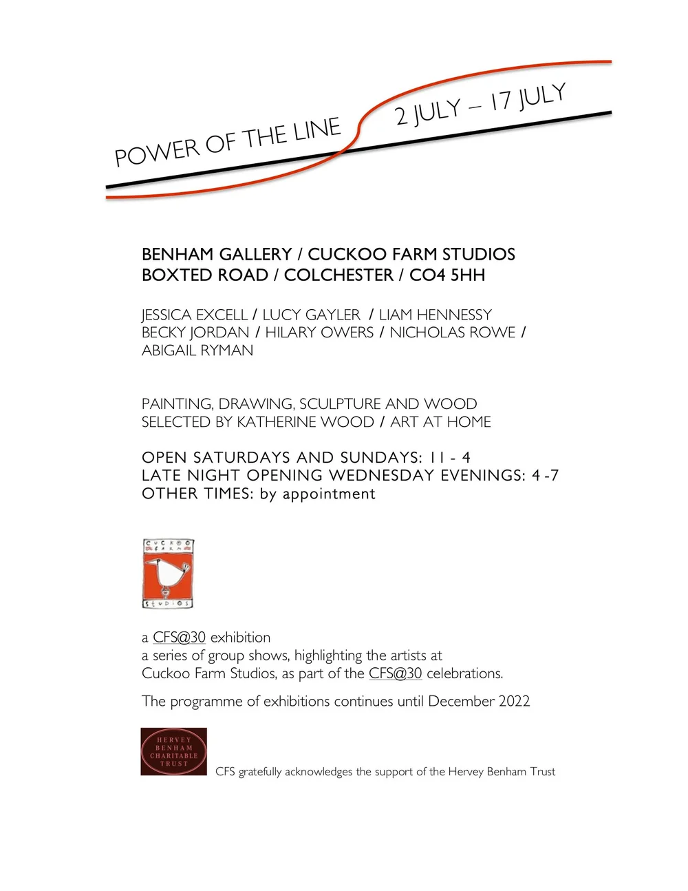 Power of the Line — Cuckoo Farm Studios