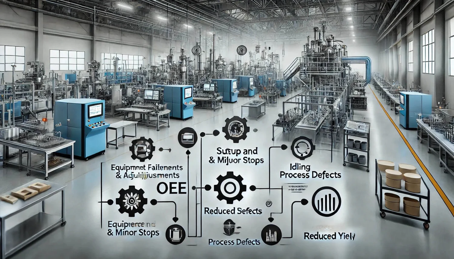 6 Big Losses in Manufacturing – Explained Simply (with Examples)