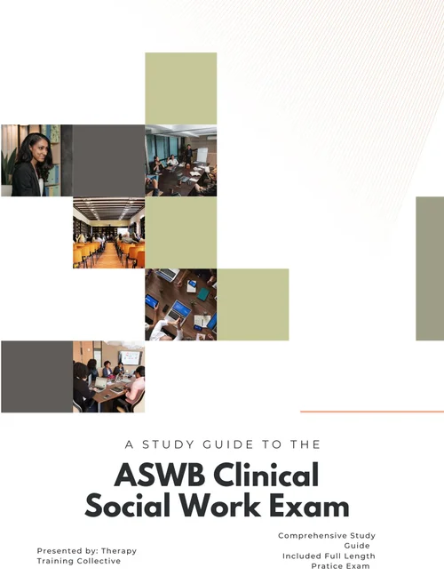 ASWB Clinical & Masters Exam Prep — $150 Full Course — Therapy Training ...