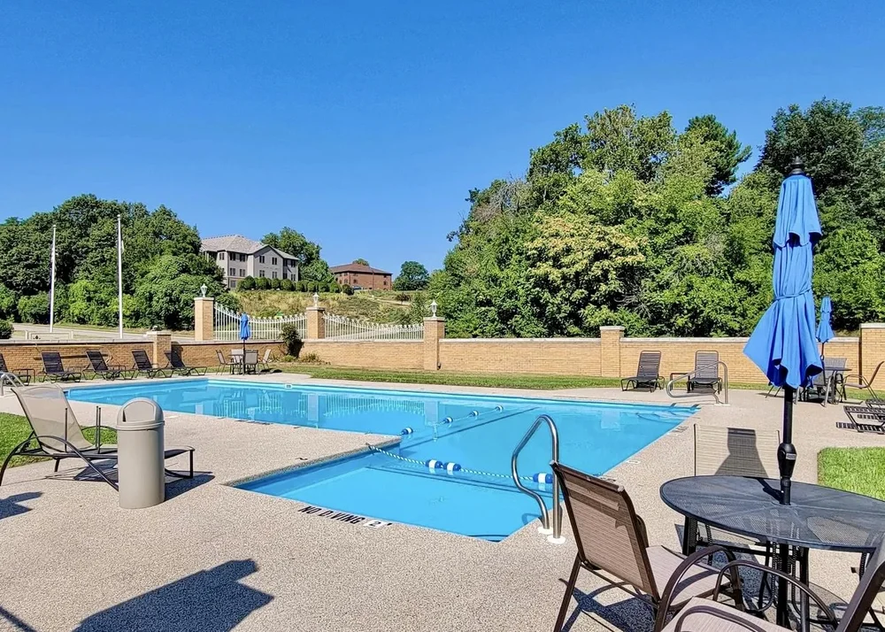 Private Outdoor Pool — The Manor Condominiums