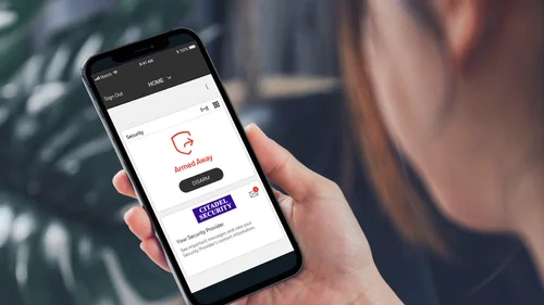 Interactive Mobile App — Citadel Security Systems